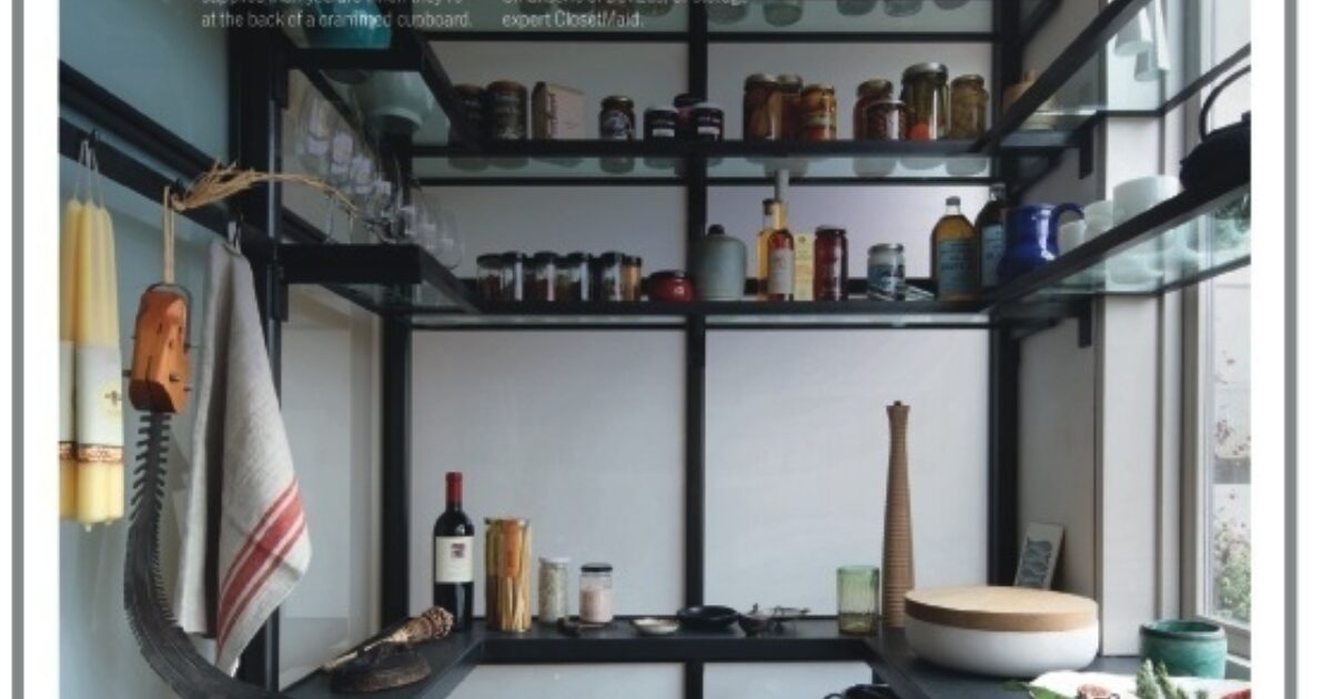 Butler Armsden Architects | Living Etc. Magazine: Larder Storage