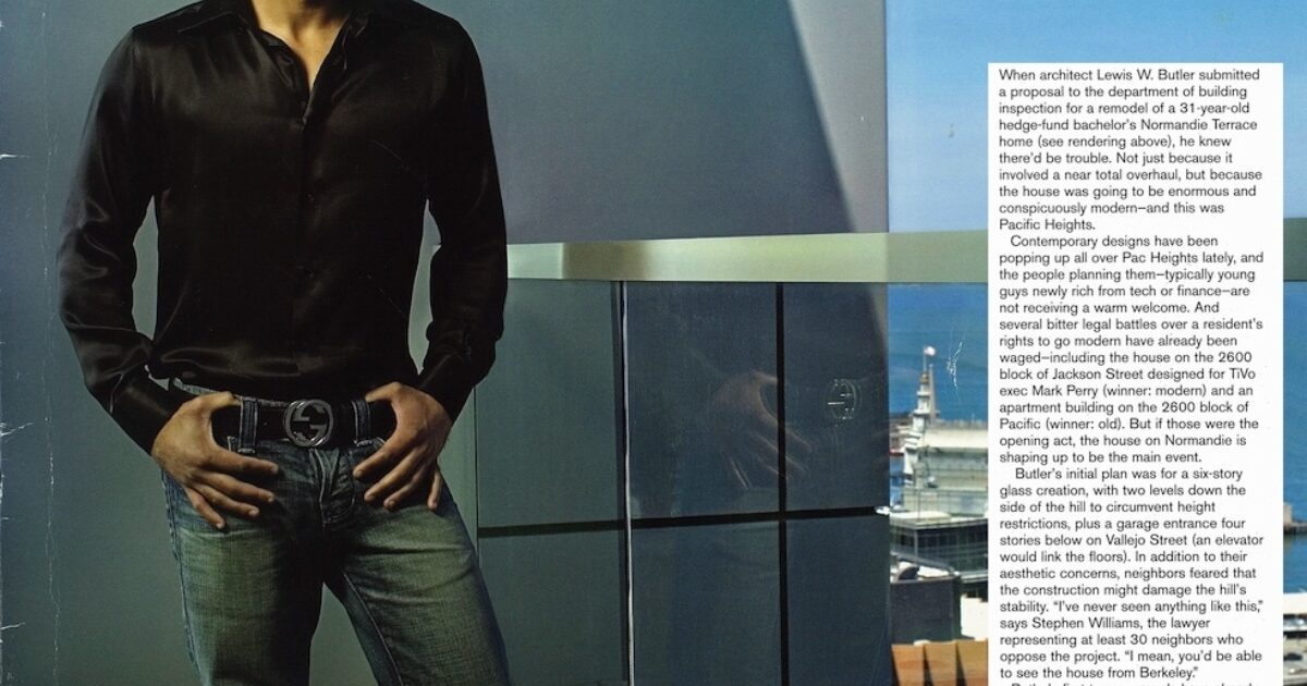 Butler Armsden Architects | San Francisco Magazine talks to Lewis ...